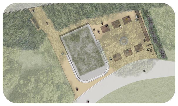 Island Gardens Cafe, Tower Hamlets, London - Davis Landscape Architecture